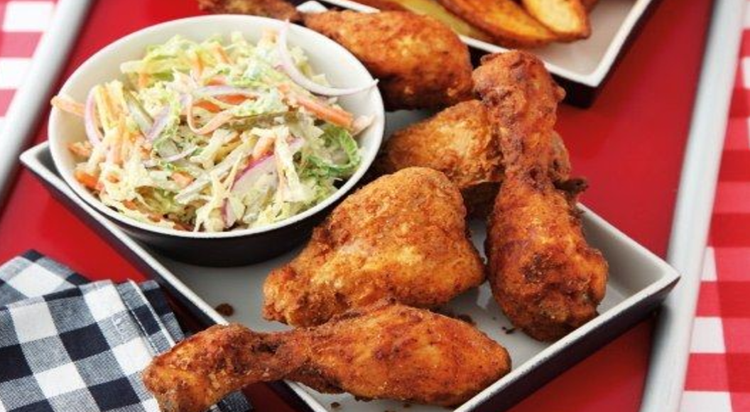 The Works – Homemade Fried Chicken, Wedges and Coleslaw | AgOnline