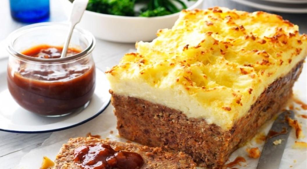Meatloaf with Cheesy Potato Topping | AgOnline