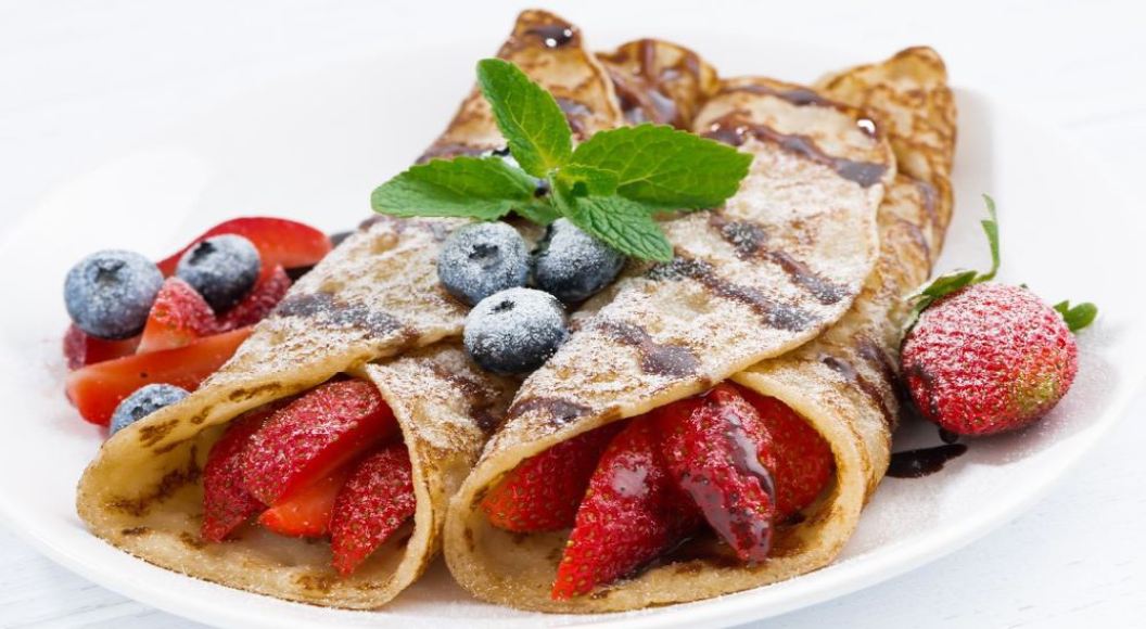 Fruit Crepes with Chocolate Sauce | AgOnline